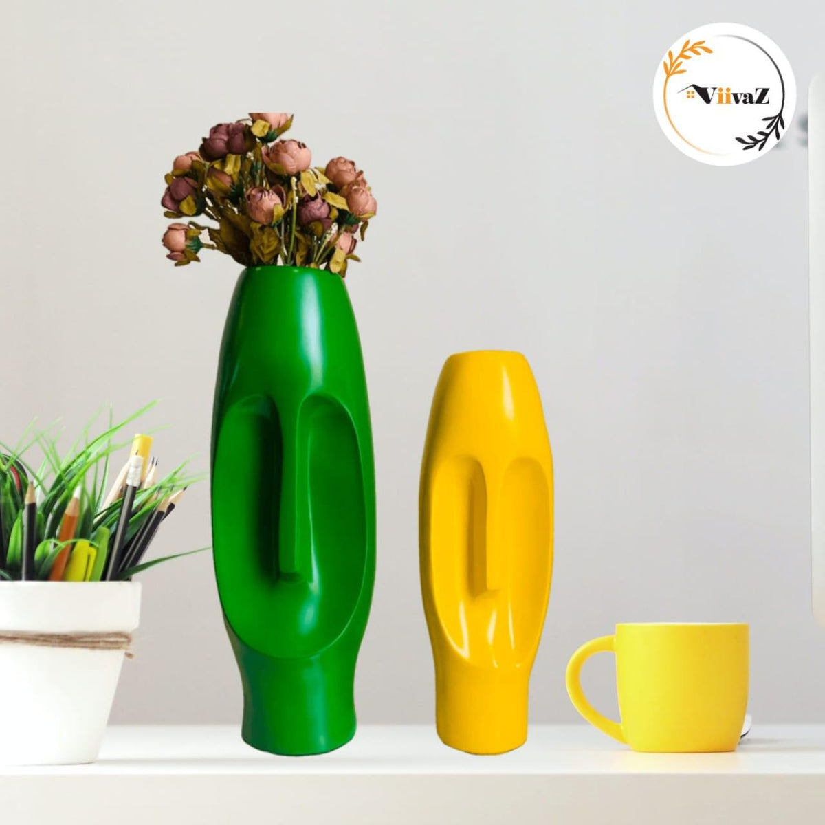 Volto Décor Vase - VASE WITH A SASS – VIIVAZ