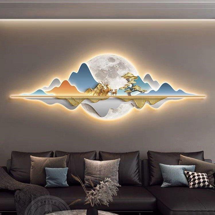 3D Acrylic LED Wall Art Style 11 – VIIVAZ