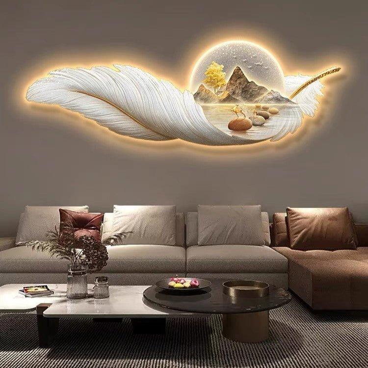 3D Acrylic LED Wall Art Style 13 – VIIVAZ