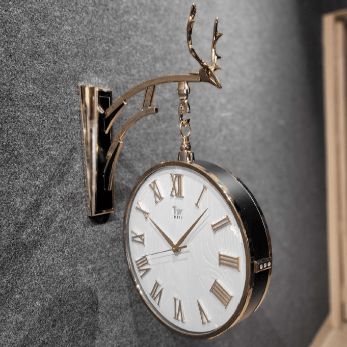 WALL HANGING DUAL FACE CLOCK STYLE 5 – VIIVAZ