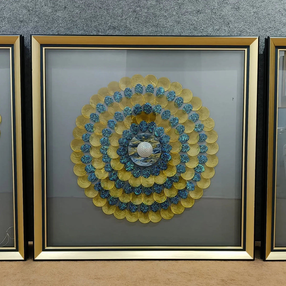 Glass Shadow Box Set of 3 Style 11 – VIIVAZ