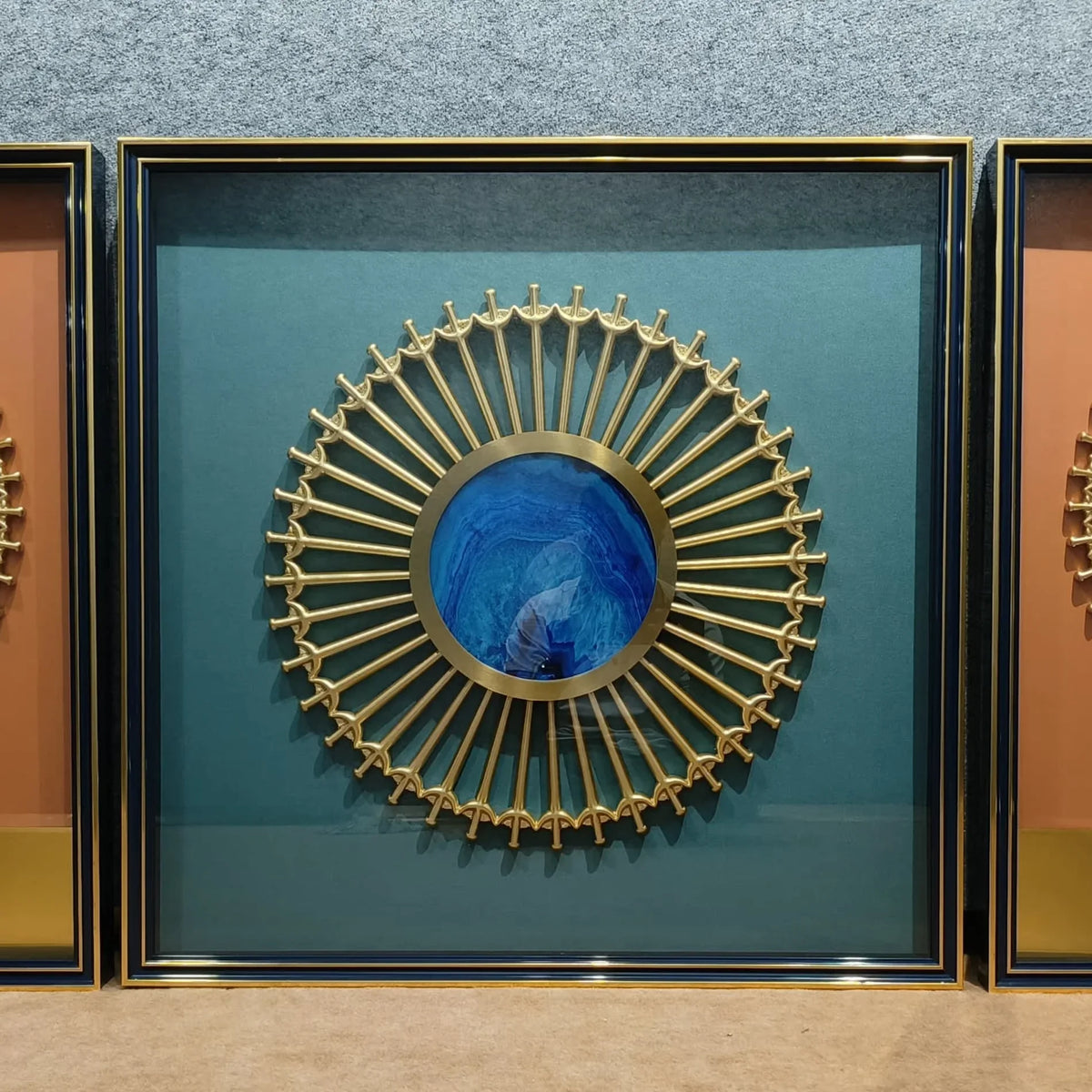Glass Shadow Box Set of 3 Style 13 – VIIVAZ