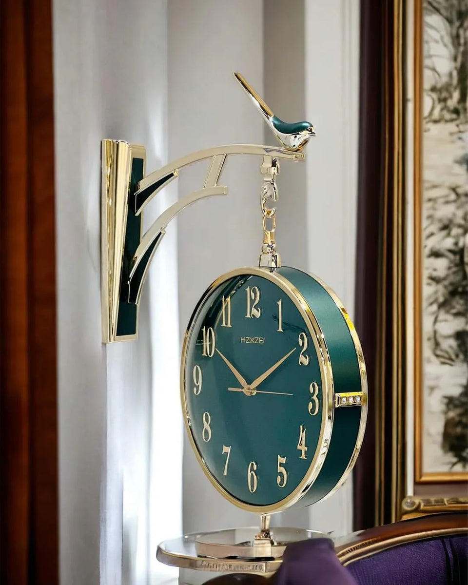 WALL HANGING DUAL FACE CLOCK STYLE 38 – VIIVAZ