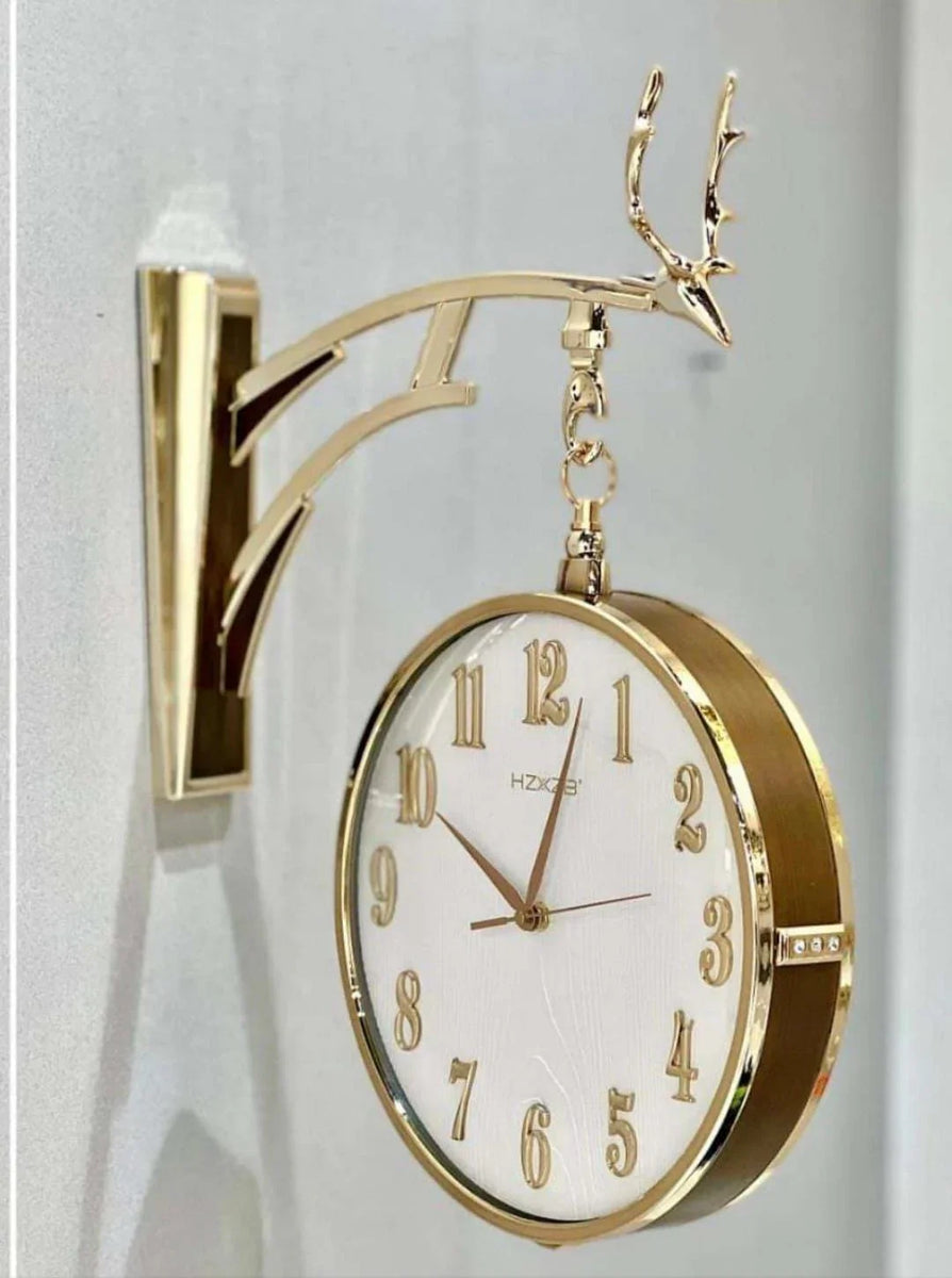 WALL HANGING DUAL FACE CLOCK STYLE 47 – VIIVAZ