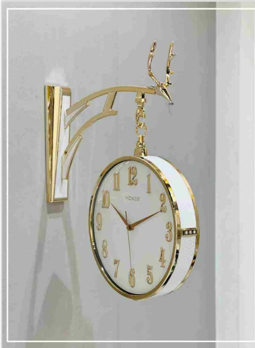 WALL HANGING DUAL FACE CLOCK STYLE 49 – VIIVAZ